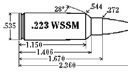223 WSSM 55g Nosler Varmageddon 40rds Two Box Deal! FREE SHIPPING ...